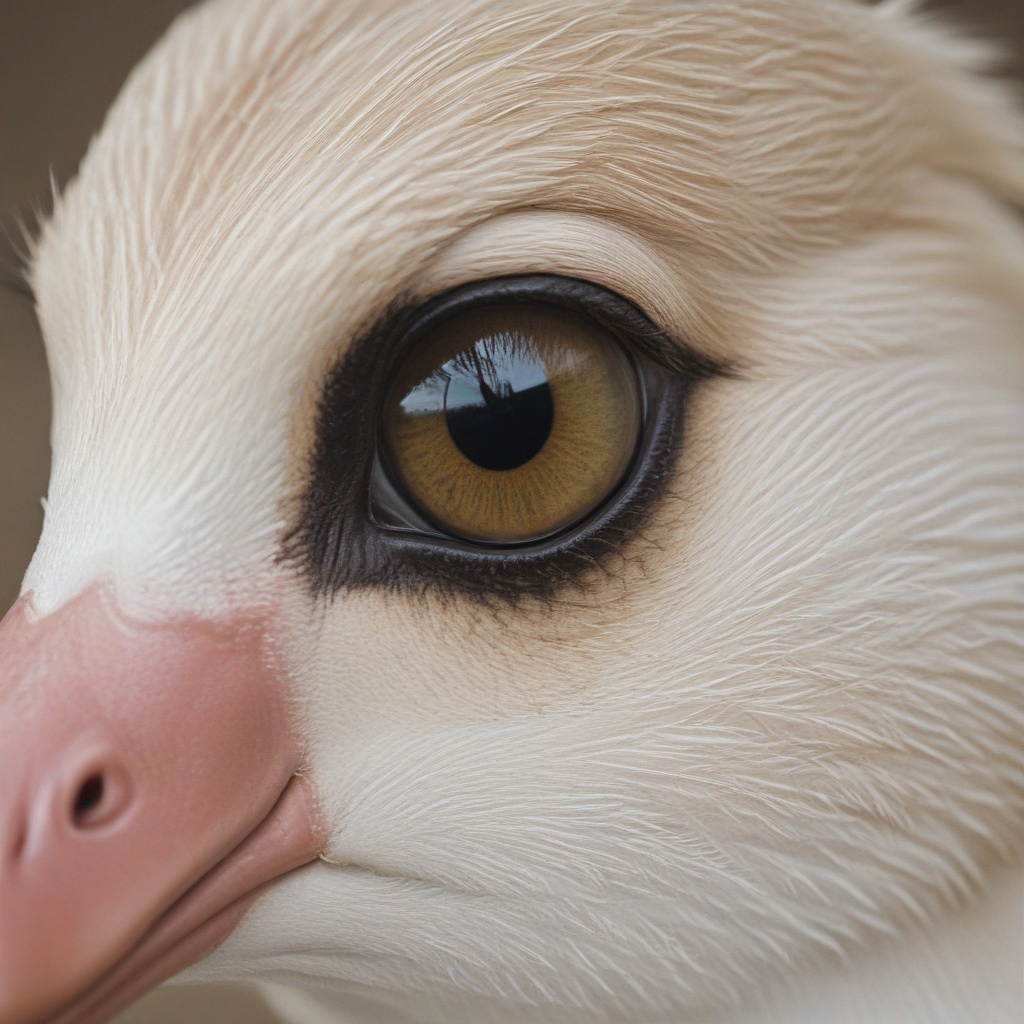 eye of a goose
