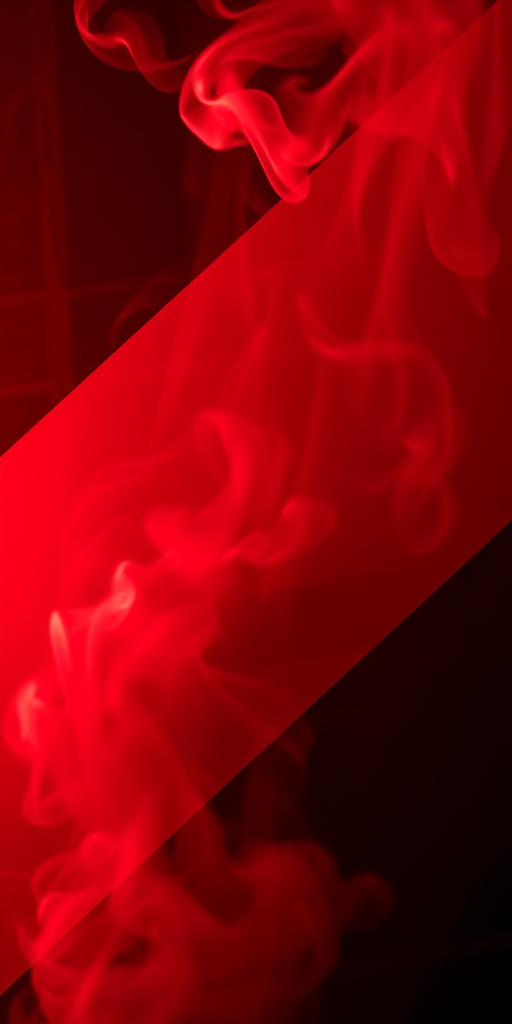 Dynamic Red Smoke Swirls Creating a Mysterious and Captivating Atmosphere