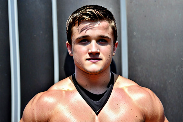 josh hutcherson muscle