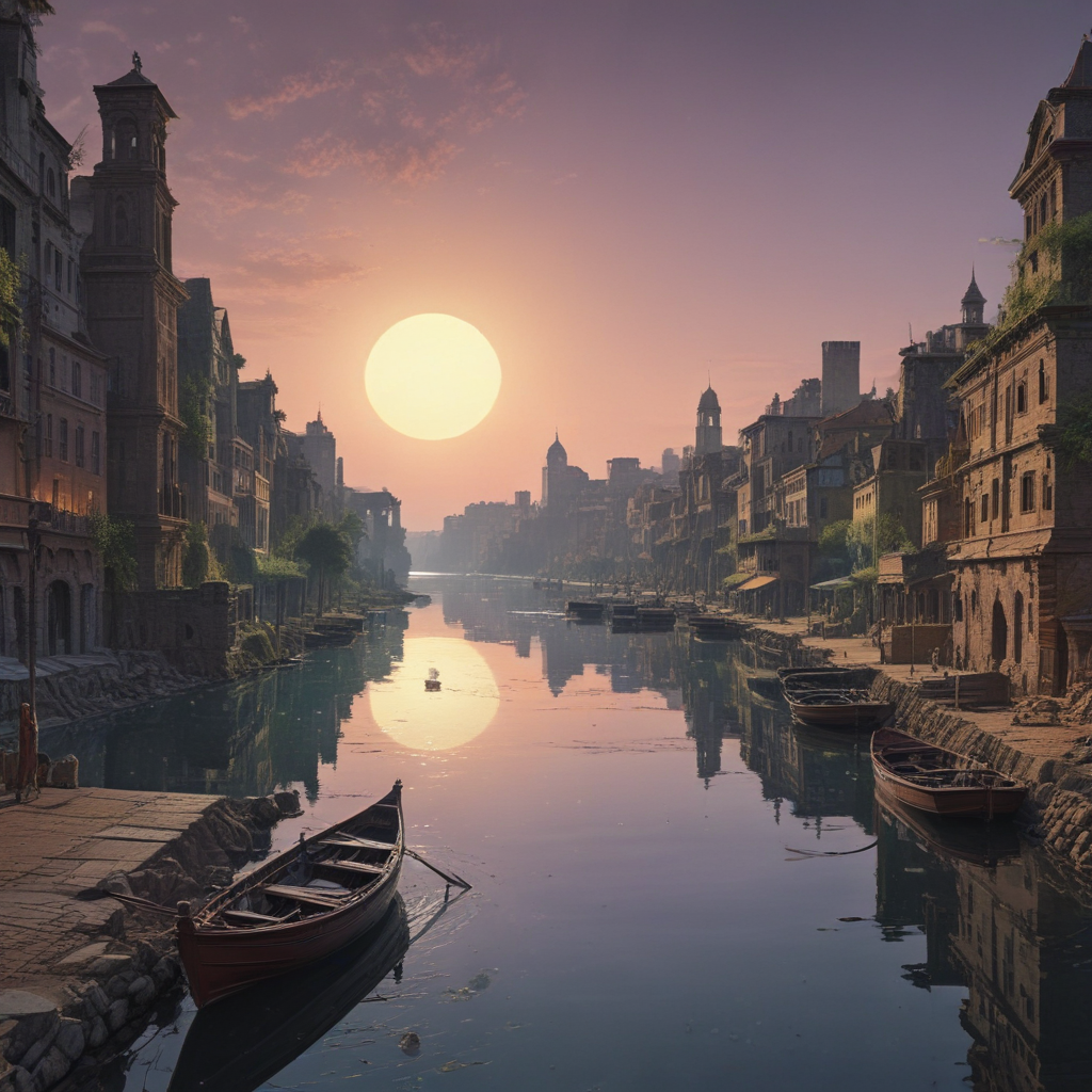 roman empire jean giraud moebius oniric landscape piranesi lake ...