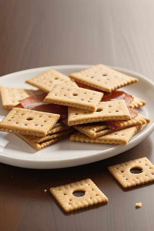 Delicious Club Cracker Box Featuring Bacon and Brown Sugar Flavor