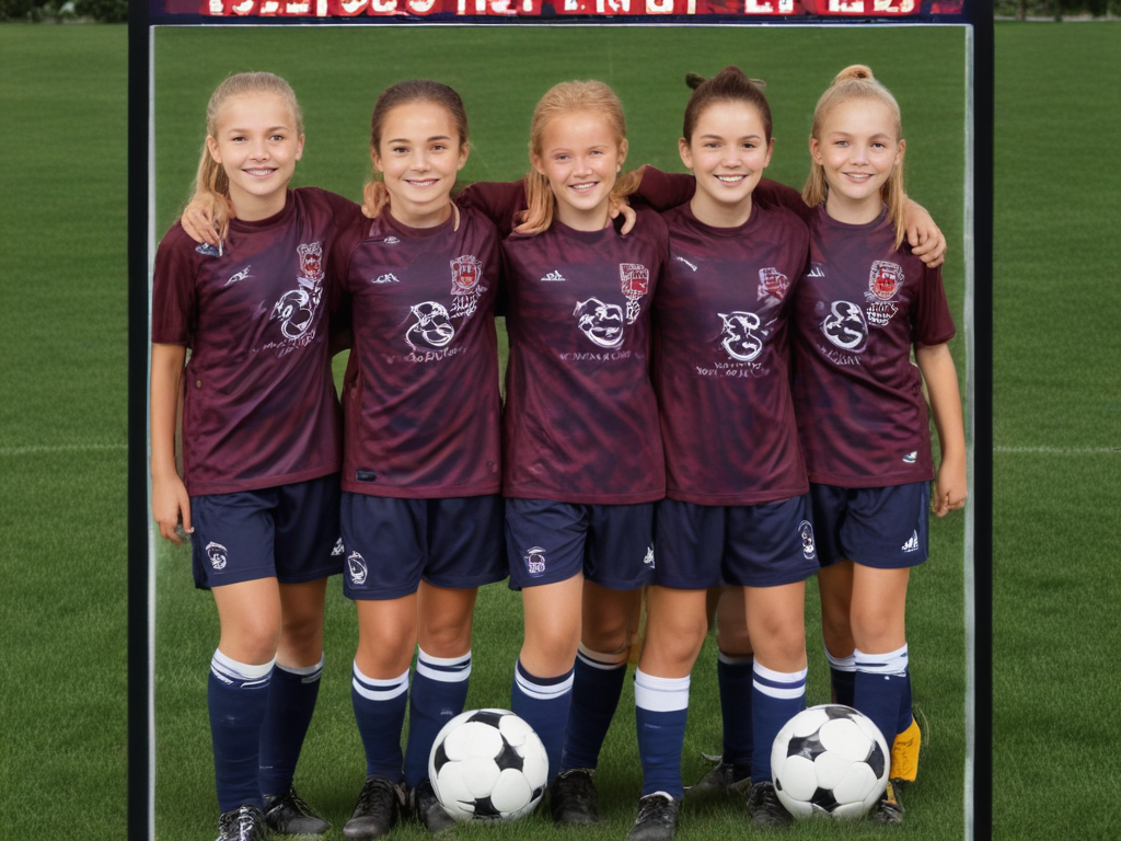 youth soccer team recruitment poster