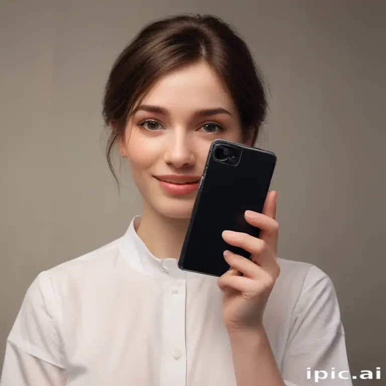 holding a phone