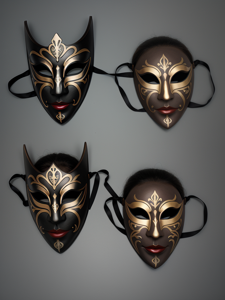 Close-Up of a Person with a Green Facial Mask and Intense Gaze