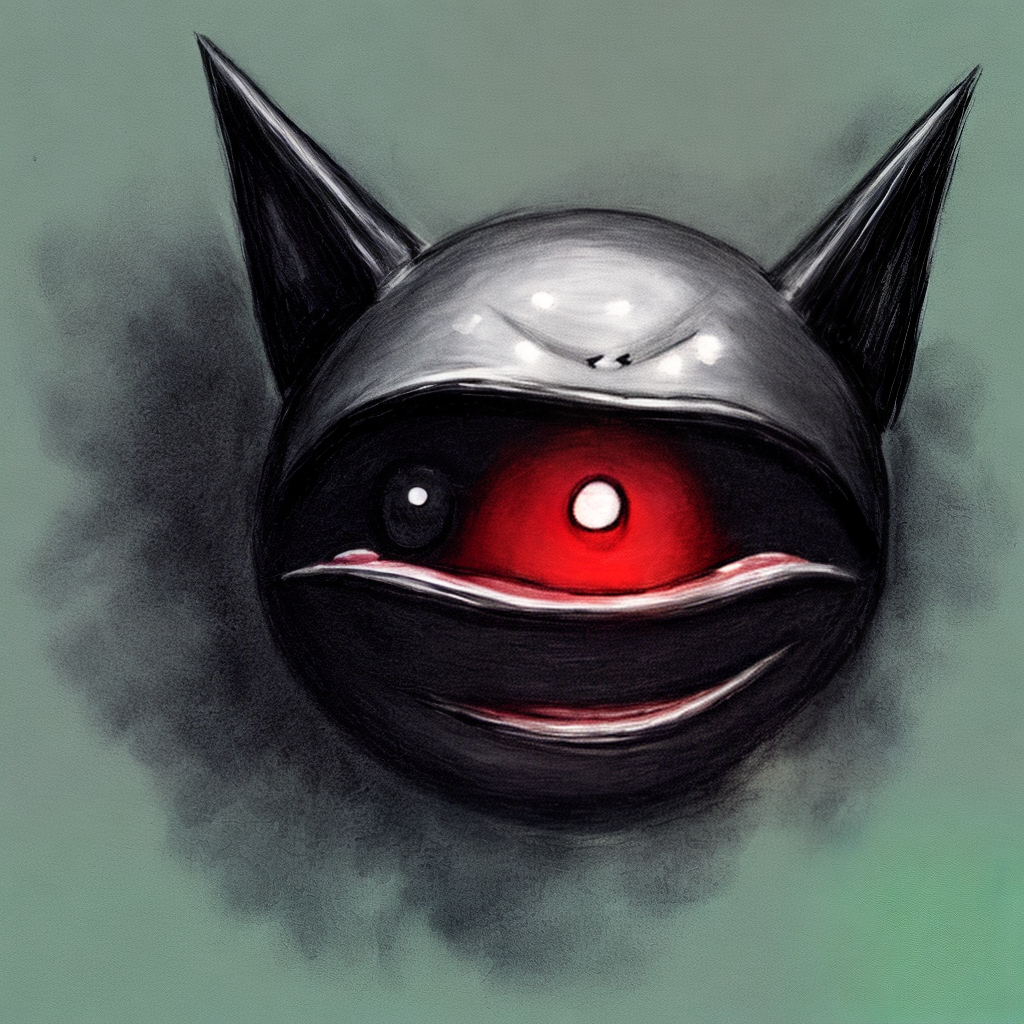 "Generate a disturbing image of a strange creature with a toothless ...