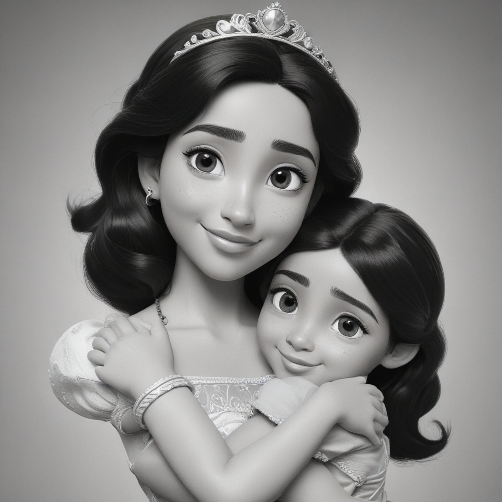 Princess Elena from the cartoon Elena of Avalor hugging Isabel from the ...