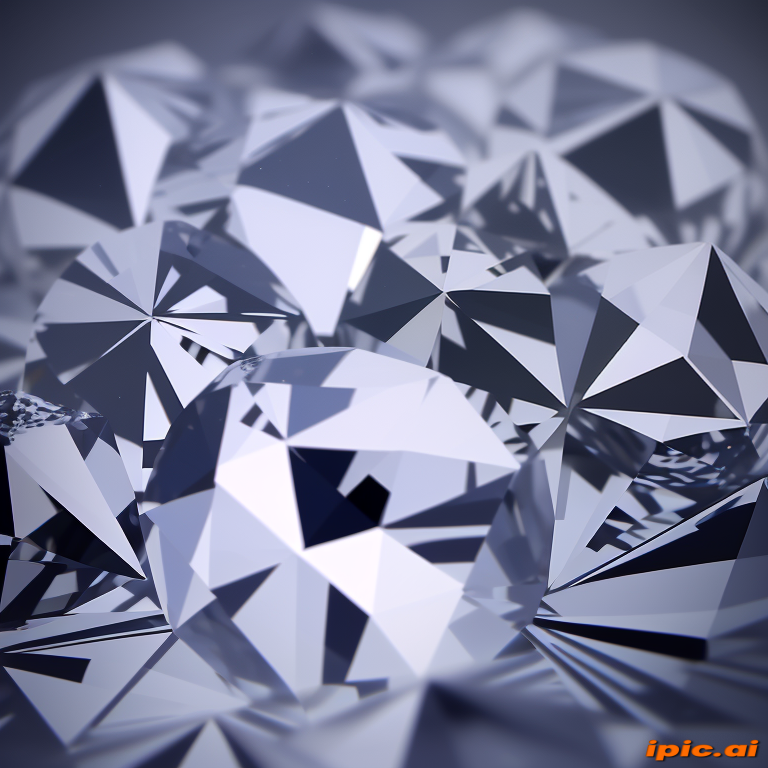 A Stunning Collection of Sparkling Diamonds Reflecting Light in Various ...