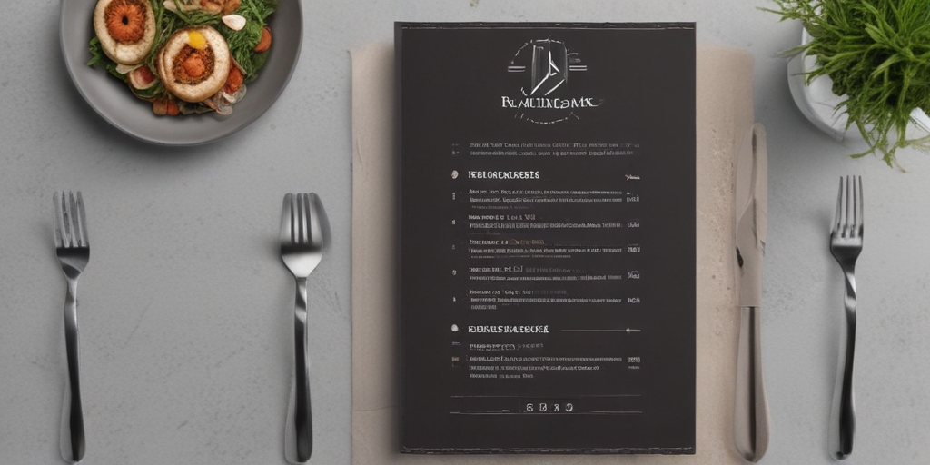 Elegant Dining Experience with a Menu Featuring Exquisite Culinary Delights