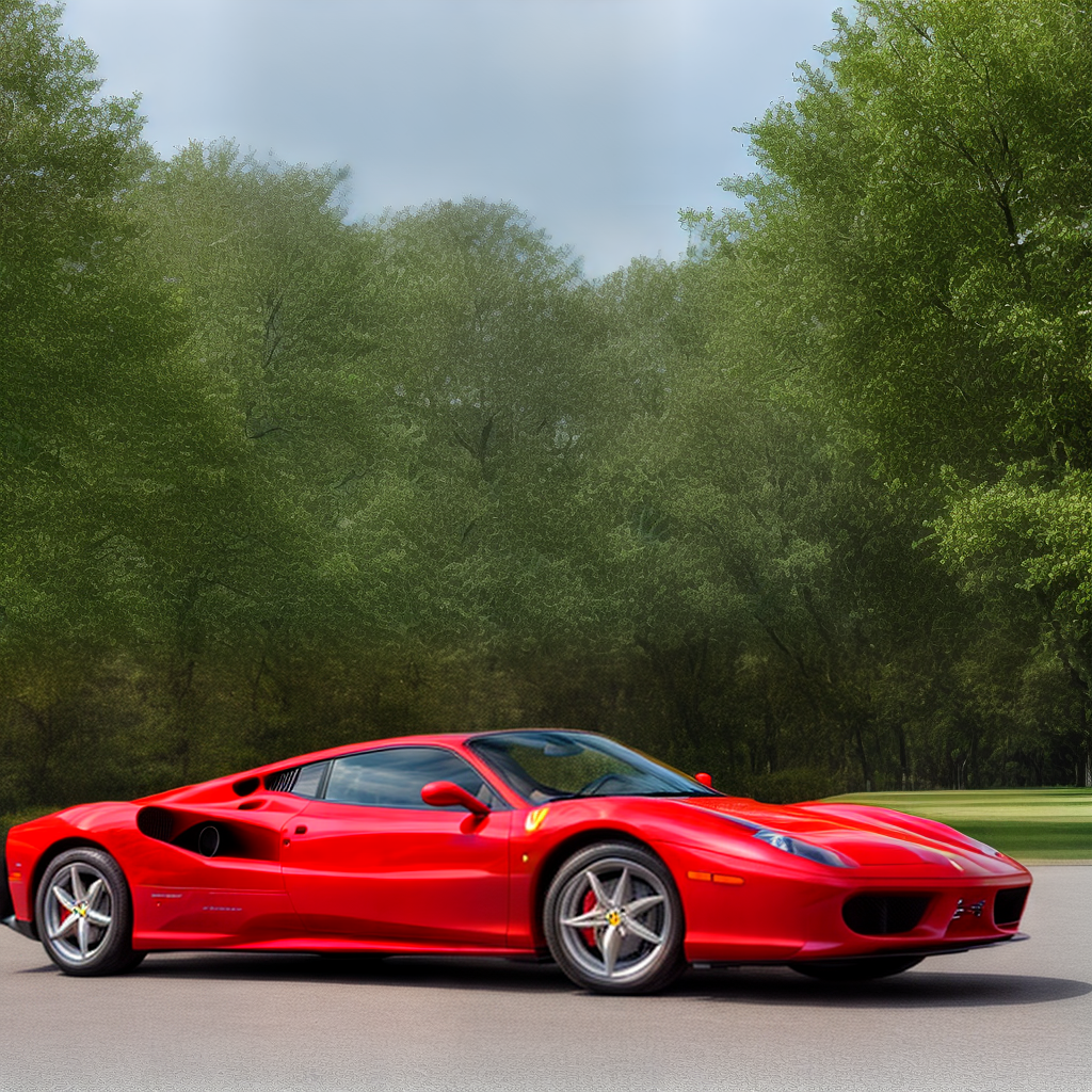 Ferrari touristic bus