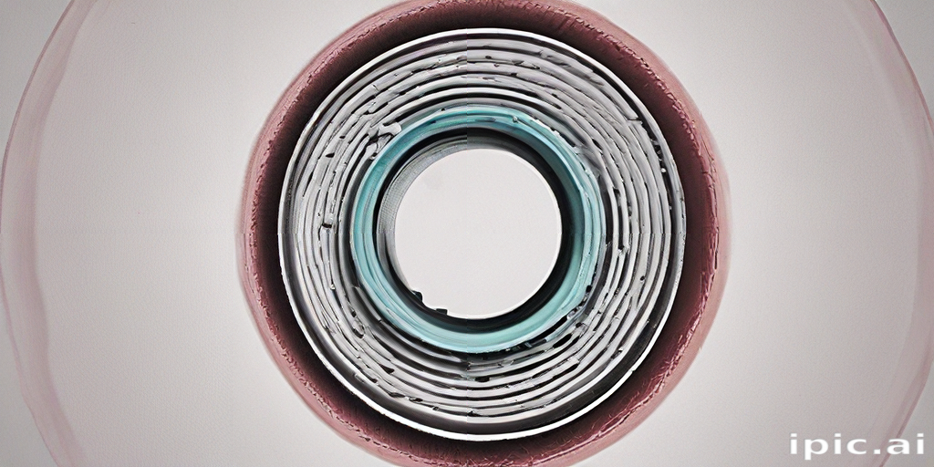 Abstract Circular Composition Featuring Layers of Colorful Paper and ...
