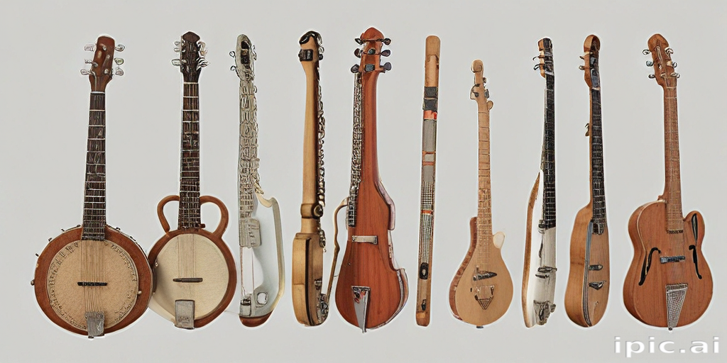 A Diverse Collection of Unique String Instruments from Various Cultures ...