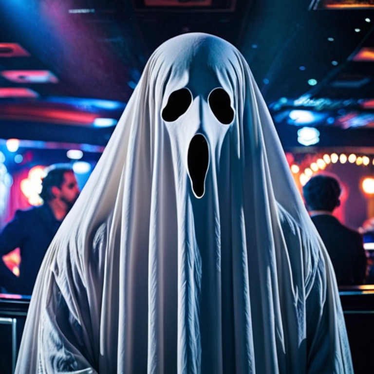 ghost in a night club