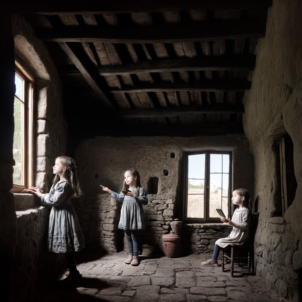 A girl named Melody calling her friend from the dark city of ...