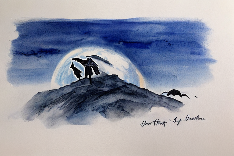 vampire leaning over sleeping person