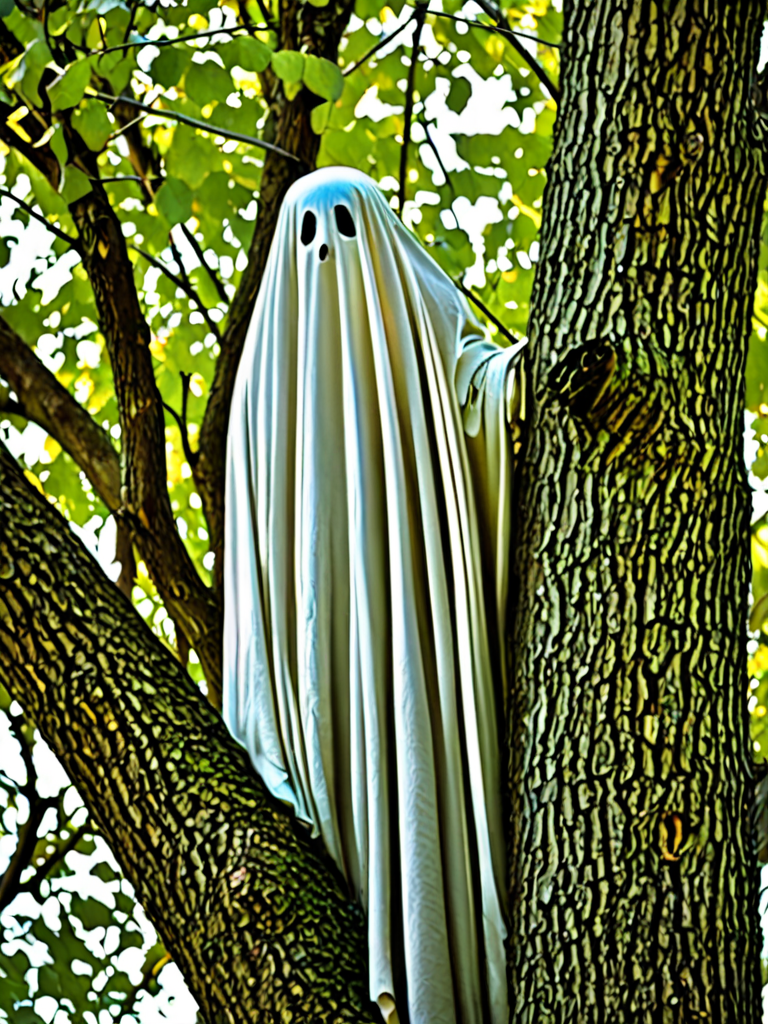 ghost in tree