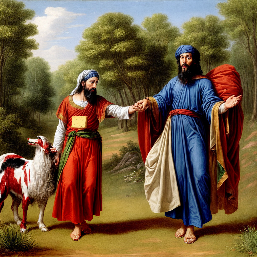 Rabbi g gets thrown away by jesus and he eats cheese