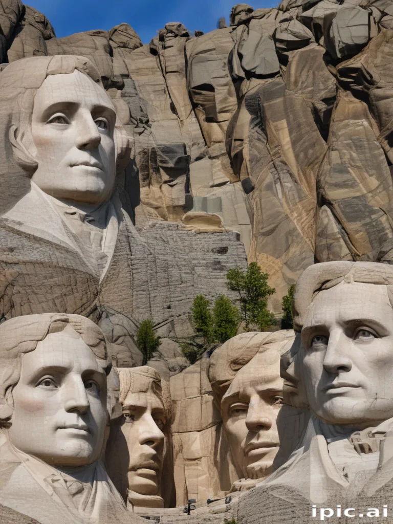 Monumental Tribute to American Presidents Carved into Majestic Mountain ...