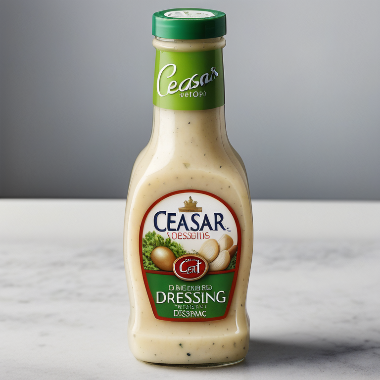 Delicious Caesar Salad Dressing Bottle Perfect for Enhancing Your Meals