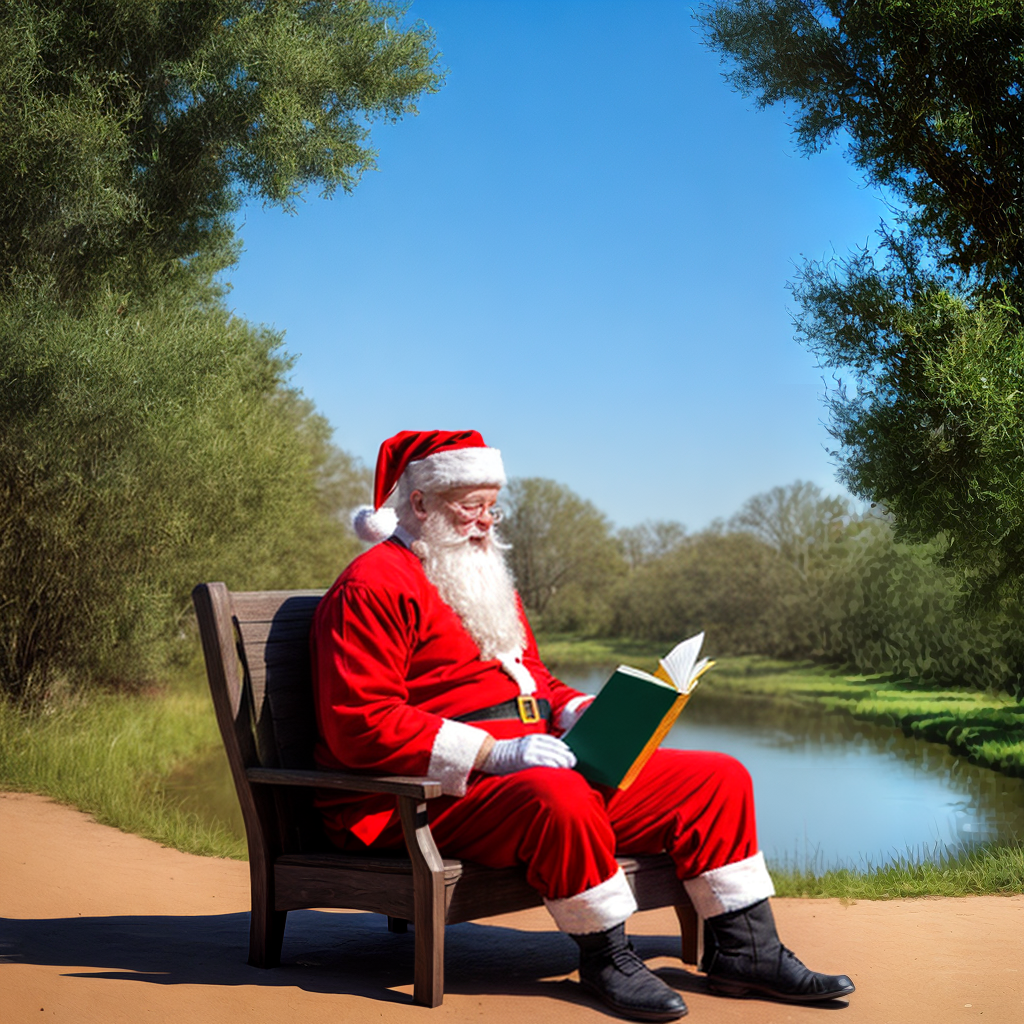 santa reading "Jo Jo