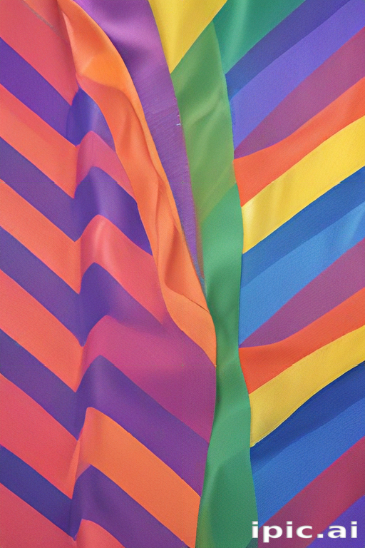 Vibrant Striped Fabrics in Bold Colors: A Kaleidoscope of Textiles.