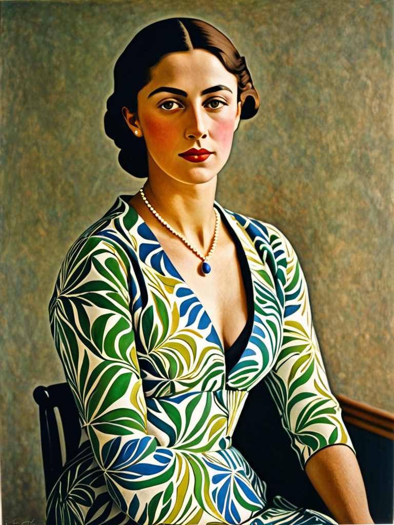 une femme dévêtue peinte par Matisse