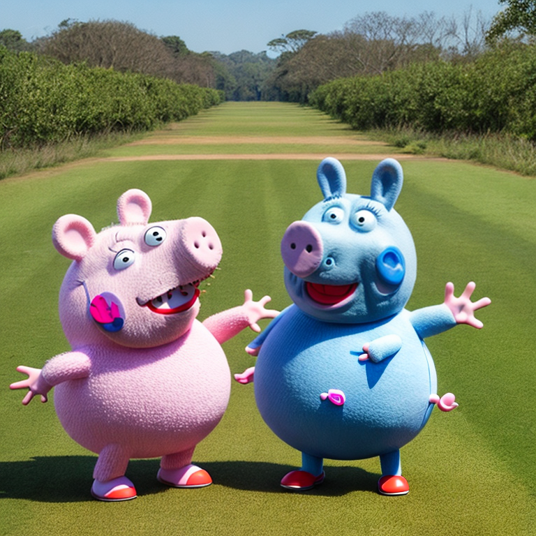 peppa pig na vida real