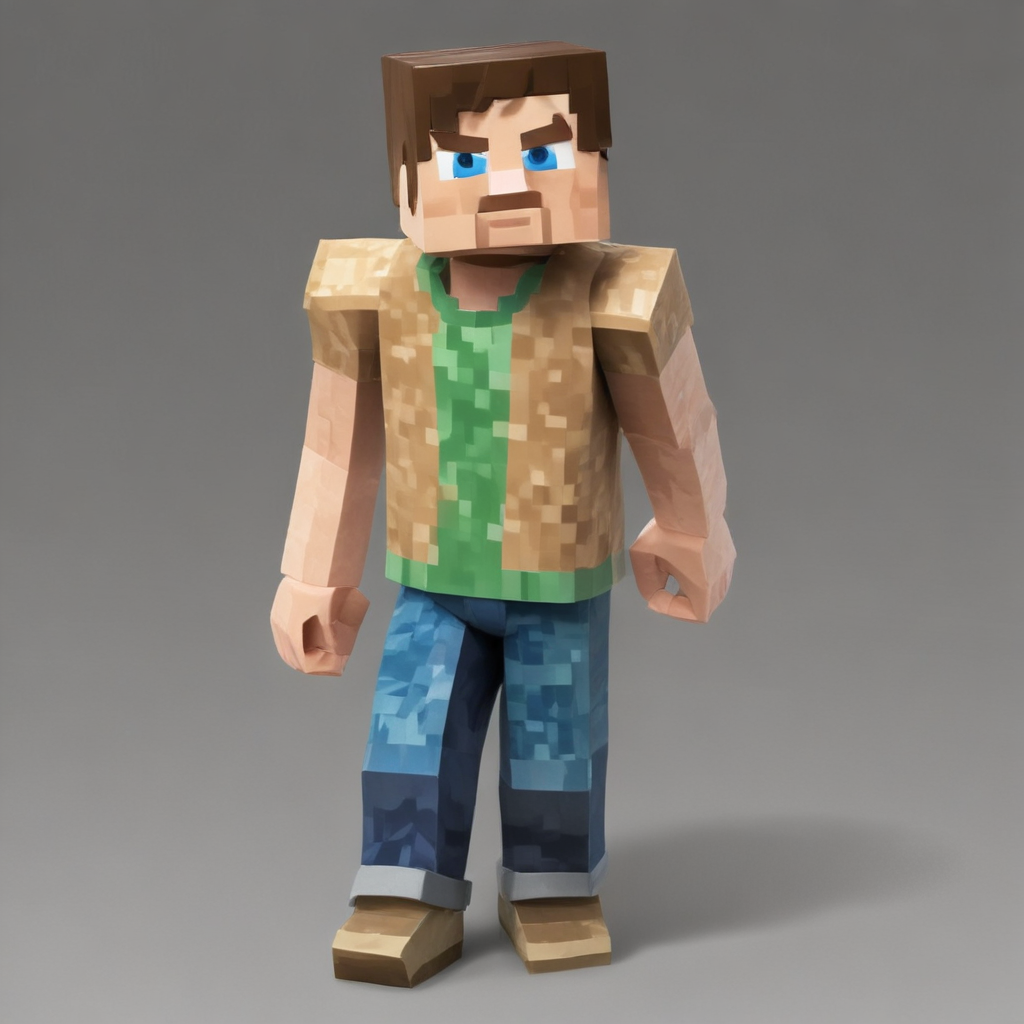 steve from minecraft real person full body