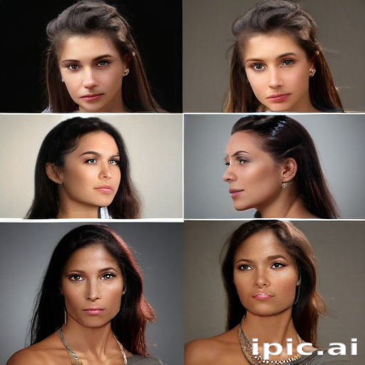 Portraits of Diverse Women Showcasing Unique Beauty and Expressions in ...