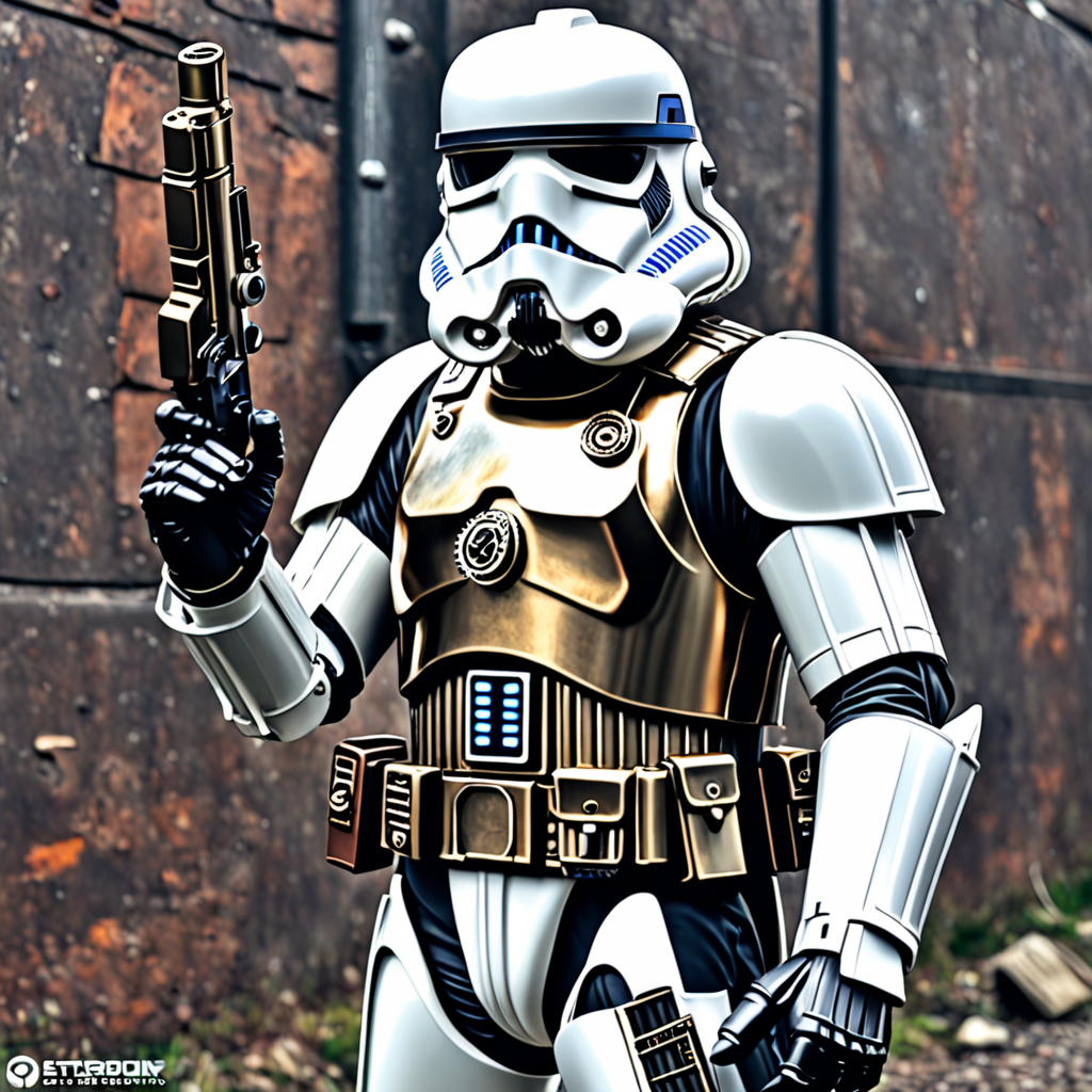 Major steampunk stormtrooper