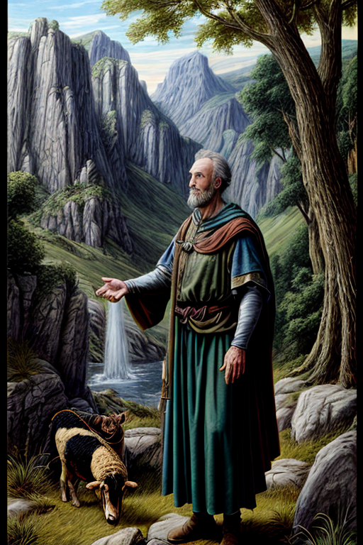 Peter the Shepherd (fantasy scene)