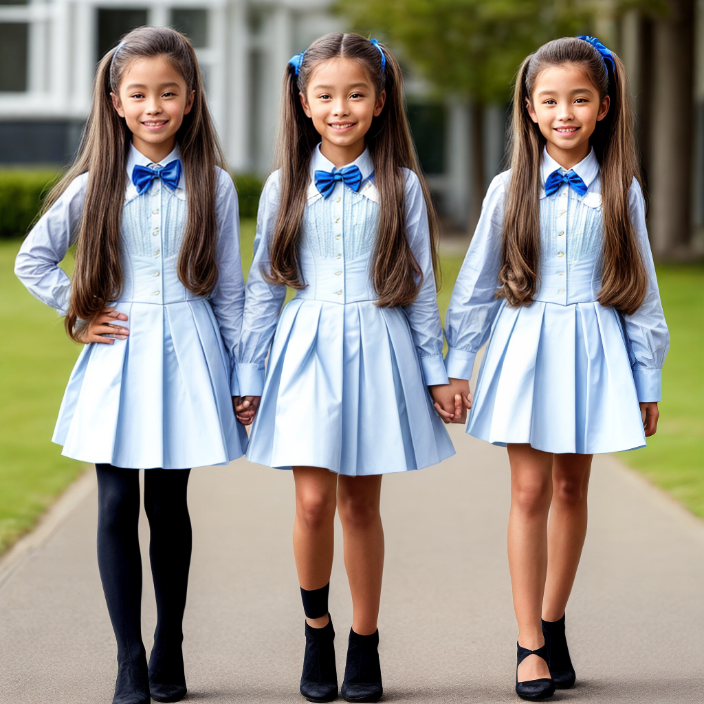 Swedish brother long hair with waves in high ponytail modeling sisters ...