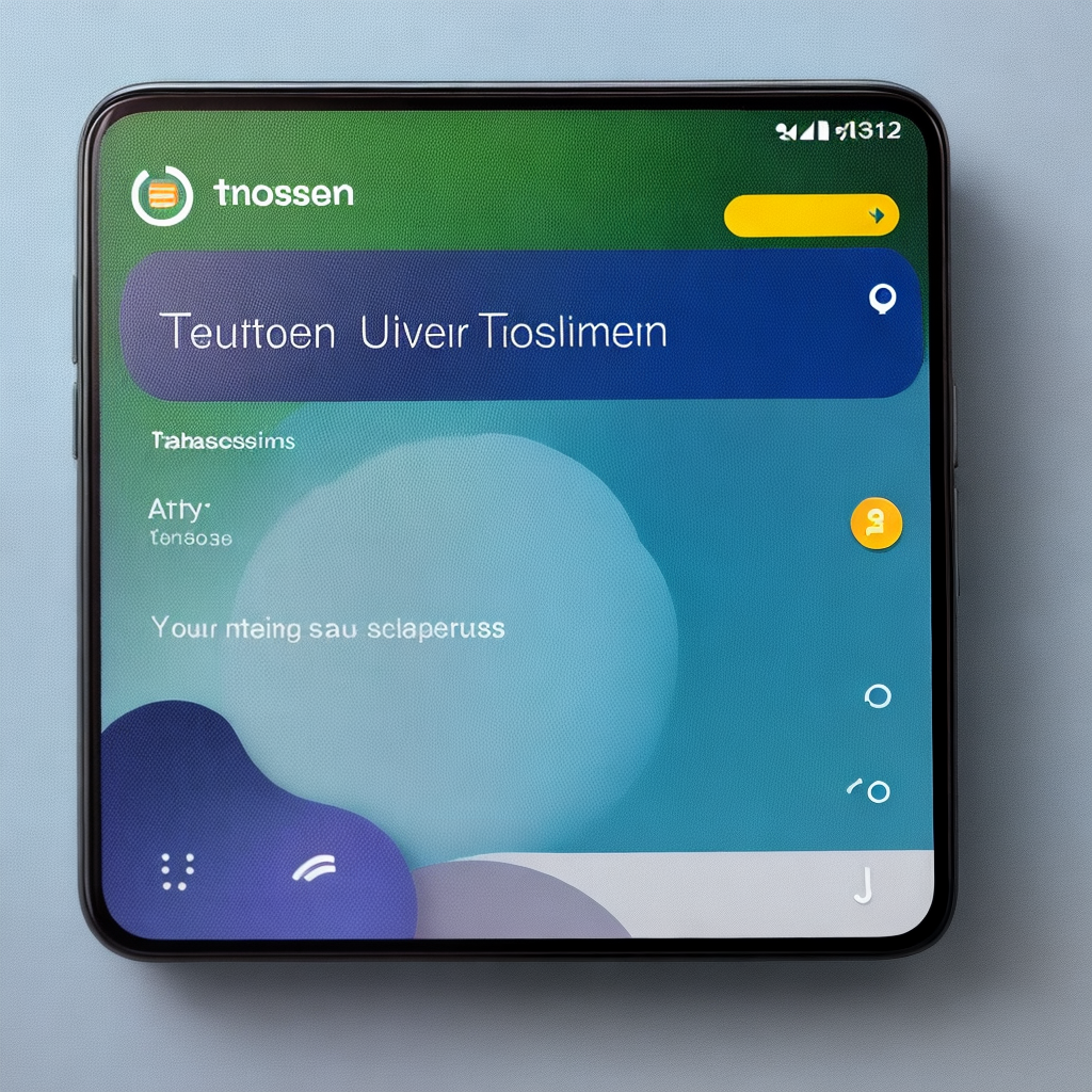 Transaction Status screen