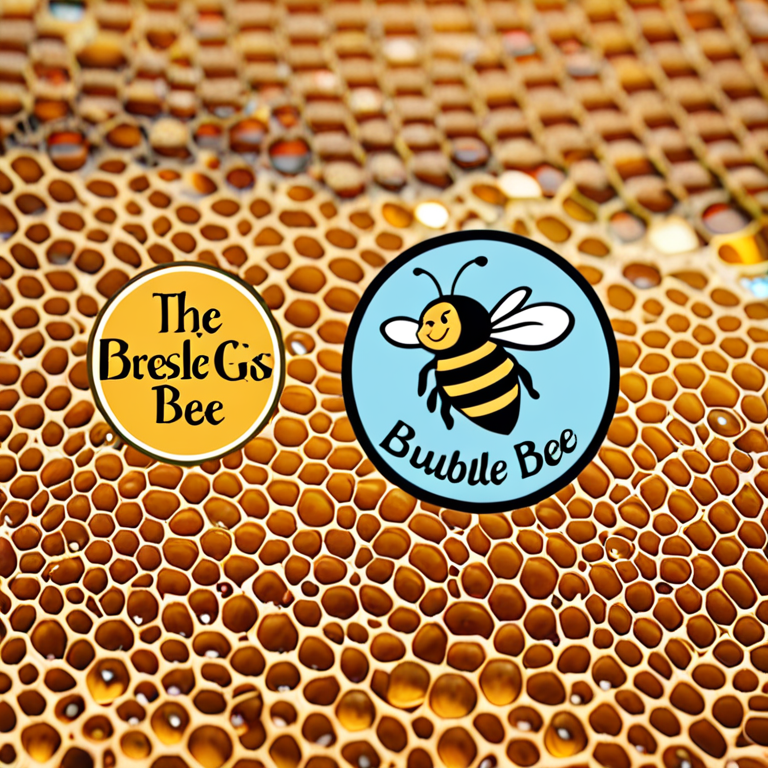 create a business logo for "The Bubble Bee". The business specializes ...