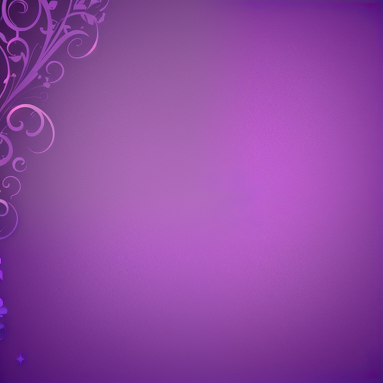 Beautiful Purple Background with Elegant Floral Swirls and Decorative ...