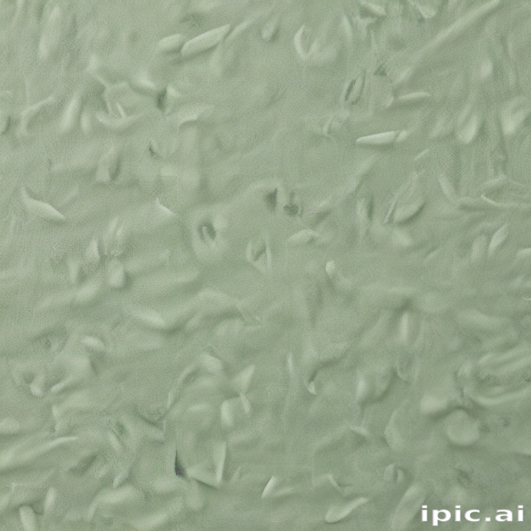 Textured Surface of Soft Green Material with Subtle Patterns and Depth