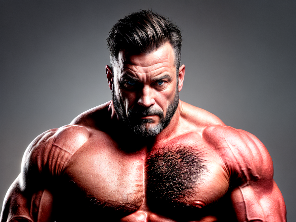 a muscular middle aged man with accentuated parts that women find ...
