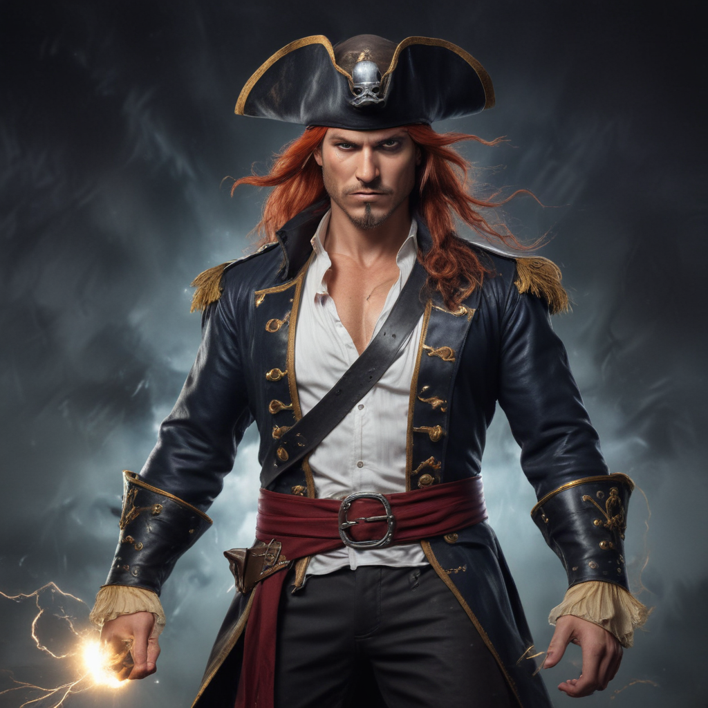 pirate captain lightning powers
