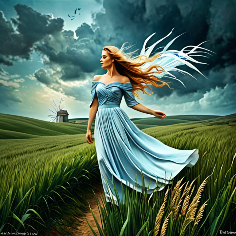 wind of whispers fantasy surreal art