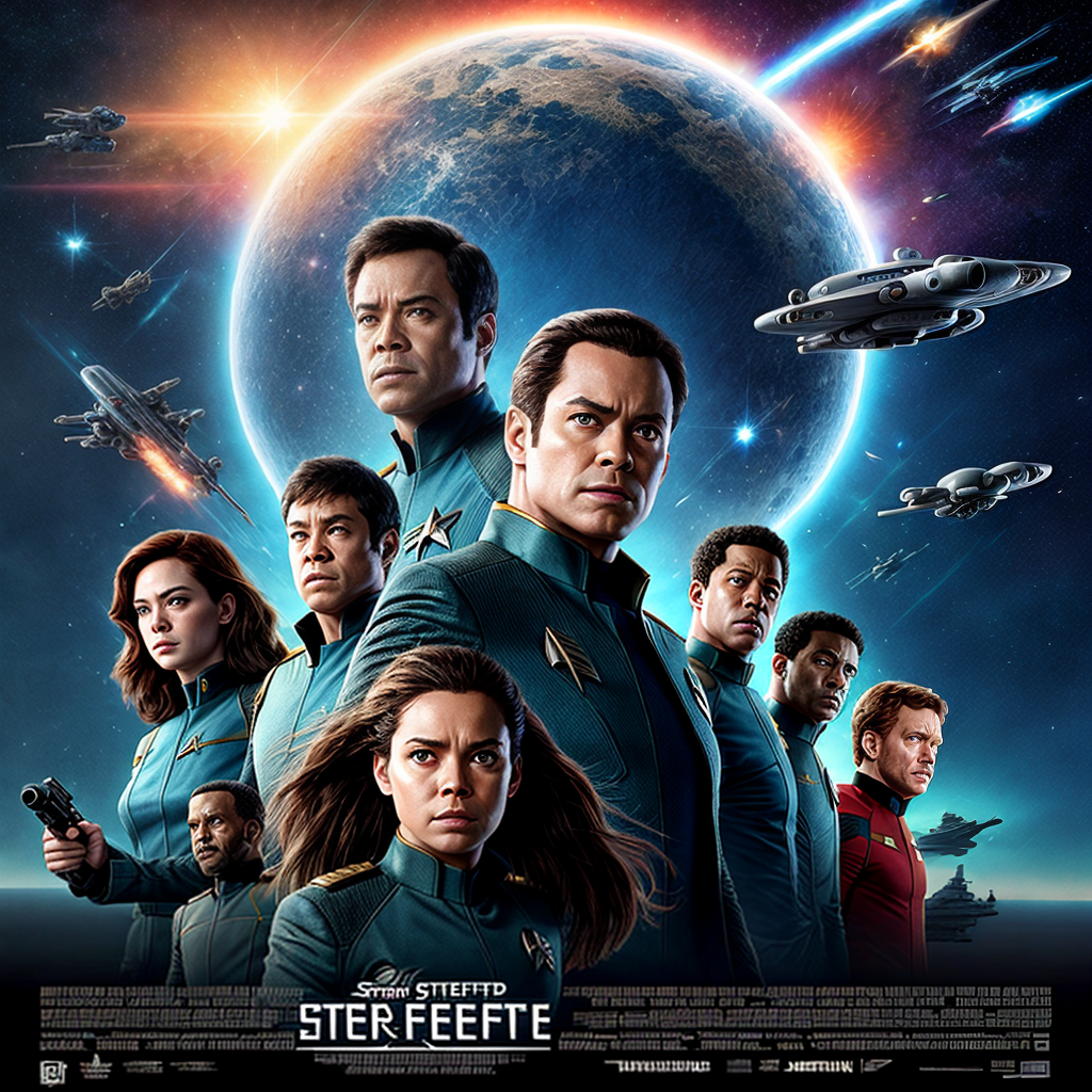 star fleet movie poster art