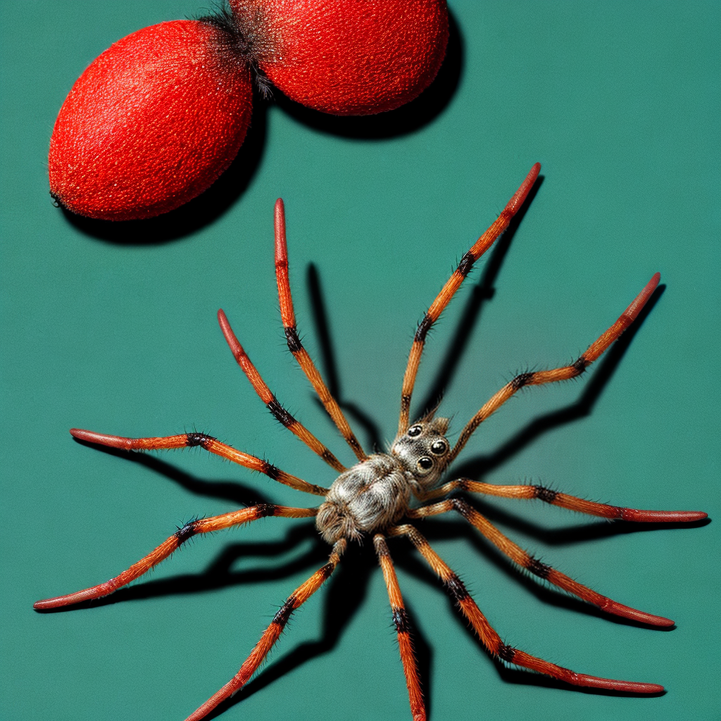 cartoon of a spider with human limbs