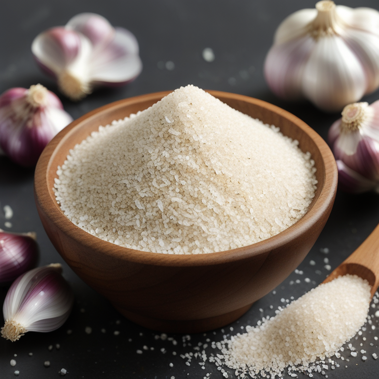 Deliciously Simple Garlic and Salt Ingredients for Flavorful Culinary ...