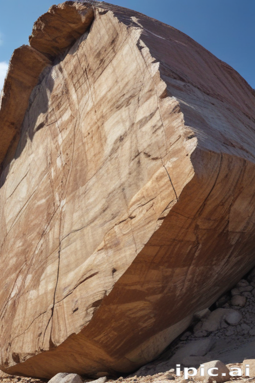 A Massive, Intriguing Rock Formation Showcasing Nature's Geological ...