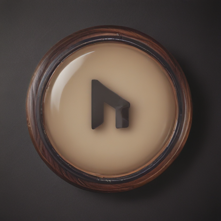 Stylish Round Wall Decor Featuring a Modern Design and Neutral Colors