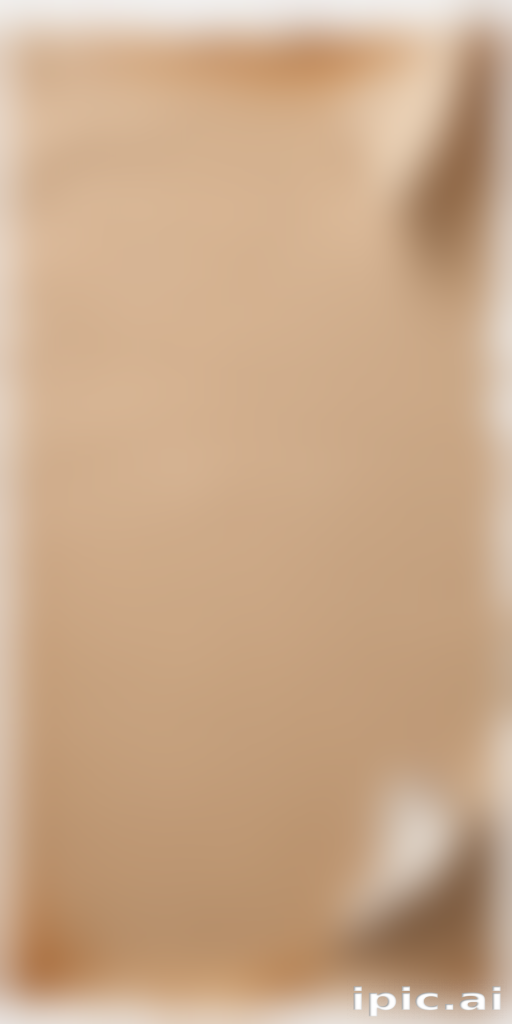 A Vintage-Style Blank Paper Background with Torn Edges for Creative Use.