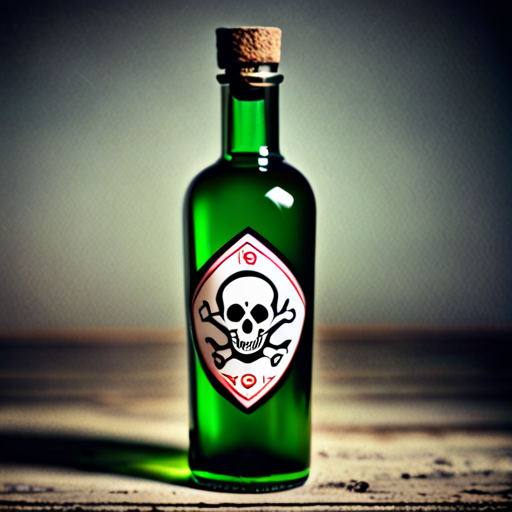 a bottle of poison