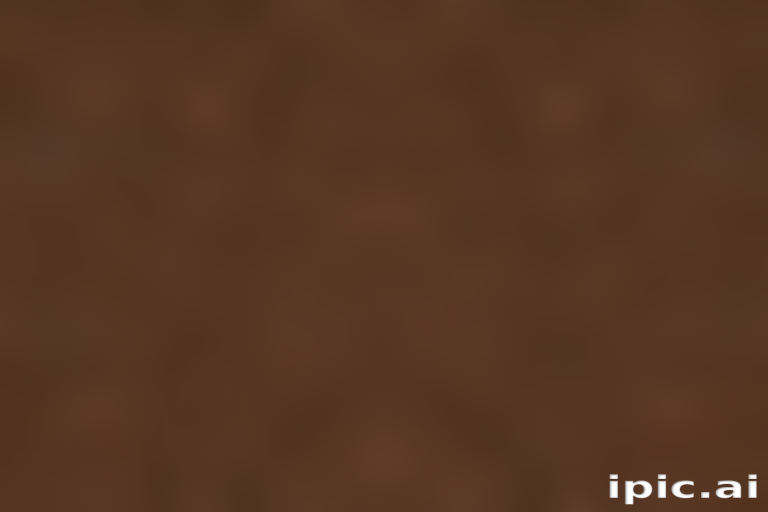 Abstract Background Featuring a Rich, Warm Brown Texture with Soft ...