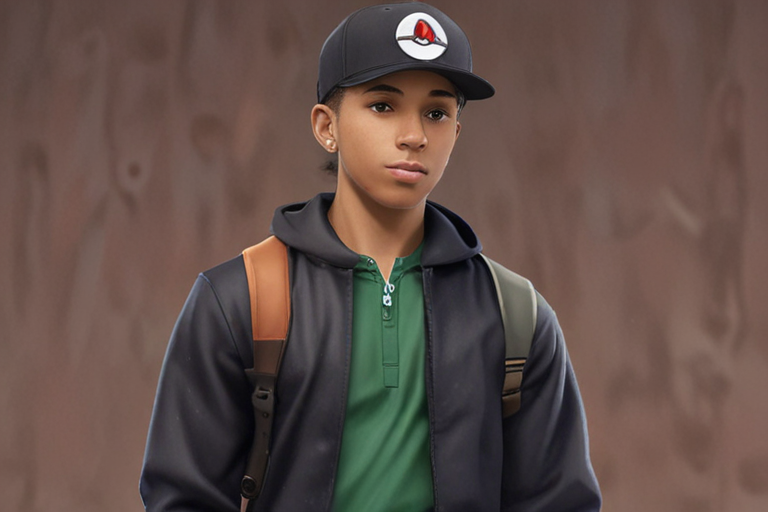 Male Black Pokemon Trainer
