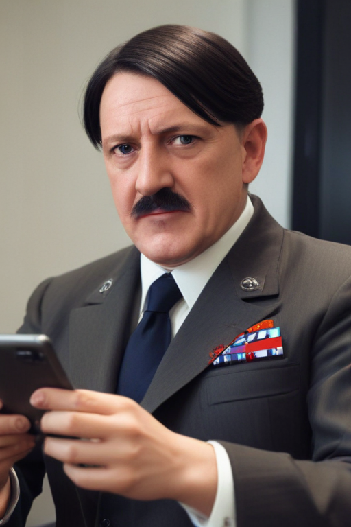 Hitler playing playing fortnite with the streamer CaseOh