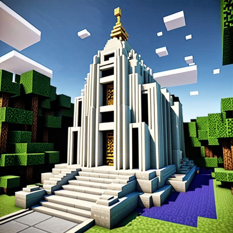 Templo Minecraft