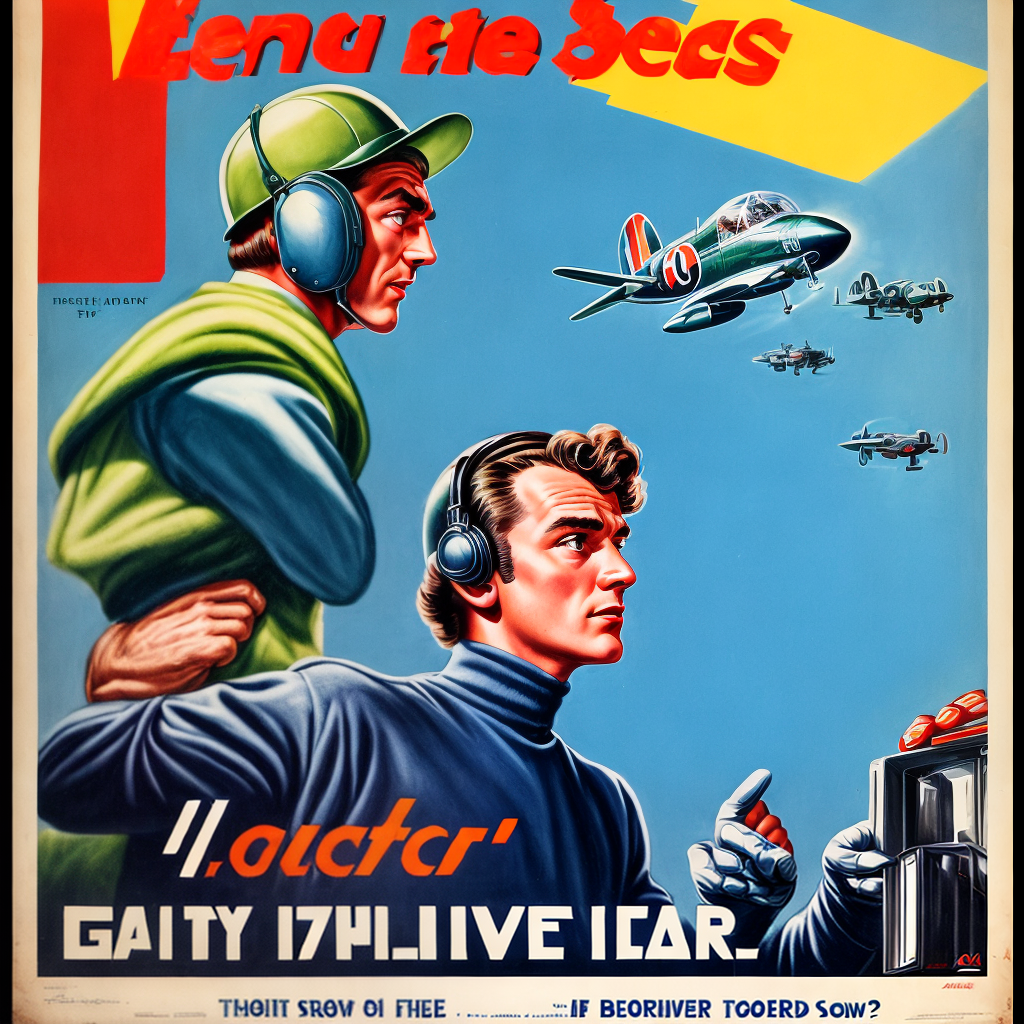 Free Ai Image Generator - High Quality and 100% Unique Images - iPic.Ai — 1940s tech movie poster